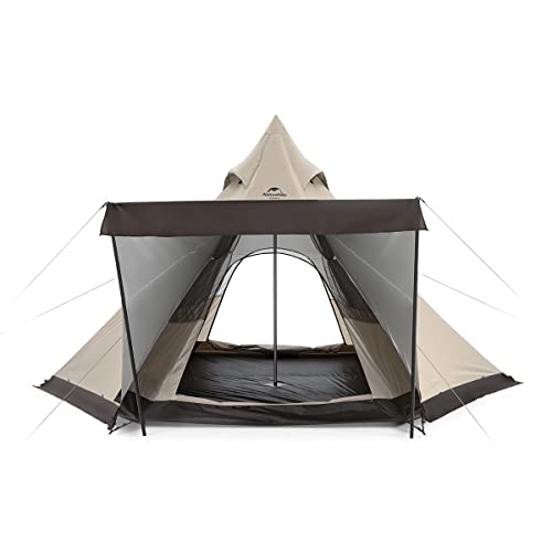 Naturehike Ranch Pyramid Tent - Hexagonal Pyramid Tent Igloo Tent ...