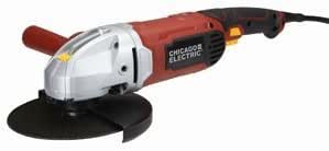 Chicago Electric Power Tools 7" Heavy Duty Angle Grinder - - Amazon.com