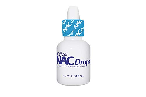NAC Drops N-Acetyl-Carnosine Antioxidant Anti-Aging Lubricant Eye Drops ...