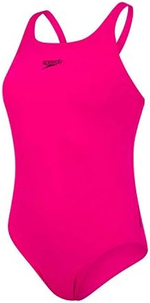 Speedo Women Essential End + Medalist Of Blk Swimsuit Woman, Electric ...