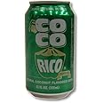 Amazon.com : Coco Rico - Natural Coconut Flavored Soda - 12 oz Can (8 ...