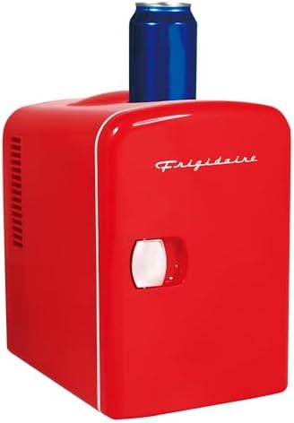Frigidaire RED EFMIS149_AMZ Mini Portable Compact Personal Fridge ...
