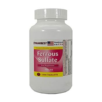 Amazon.com : Rexall Ferrous Sulfate Iron 28 Mg - Tablets, 60 Ct : Iron ...