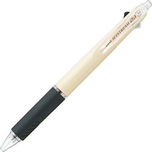 Uni Jetstream Multi Pen 2and1, 0.5mm Ballpoint Pen (Black, Red) + 0.5mm ...