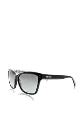 Amazon.com: Coach HC8107 L084 Archie Sunglasses 521411 Black/Black ...