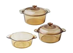 Amazon.com: Visions 5 piece Cookware Set: Kitchen & Dining