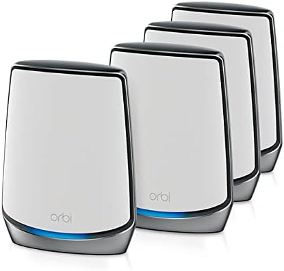 NETGEAR Orbi Whole Home Tri-band Mesh Wi-Fi 6 System RBK854 Router with ...