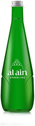 Al Ain Sparkling Water 330ml, Sparkling Water in a Contemporary and Elegant Glass, Al Ain Water ...