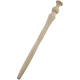 Scottish Wood & Horn Thistle Traditional Porridge Spurtle / Porage ...