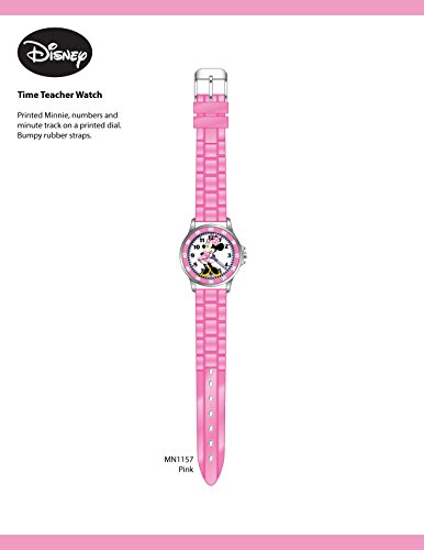 Disney Kids' MN1157 Minnie Mouse Pink Watch by Disney - T.A.B. - Watches