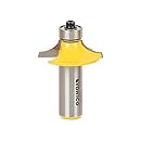 Yonico 12161 Drawer and Cabinet Door Front Edging Thumbnail Router Bit ...
