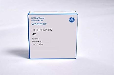 Whatman No. 42, Ashless, 125mm, 100 circles: Amazon.in: Industrial ...