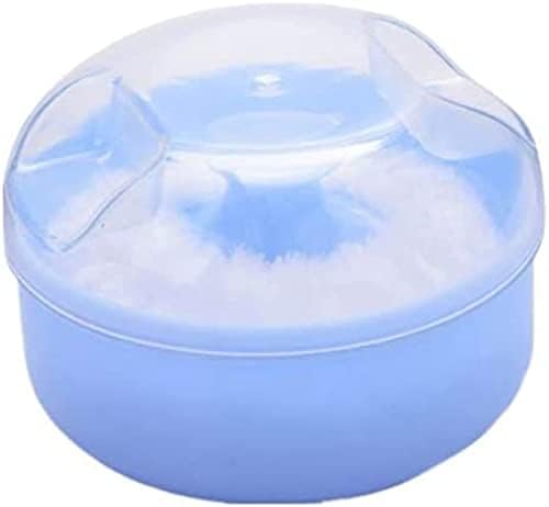 Baby Powder Puff Kit - Empty Powder Container Dispensor Case With ...