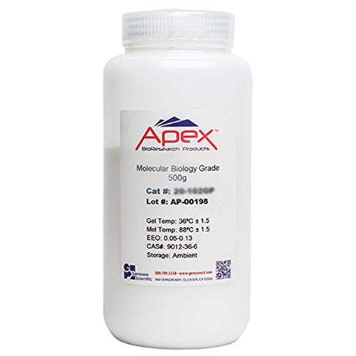 Apex Quick Dissolve LE Agarose, Ultra Pure, 500g, 500g/Unit: Amazon.com ...