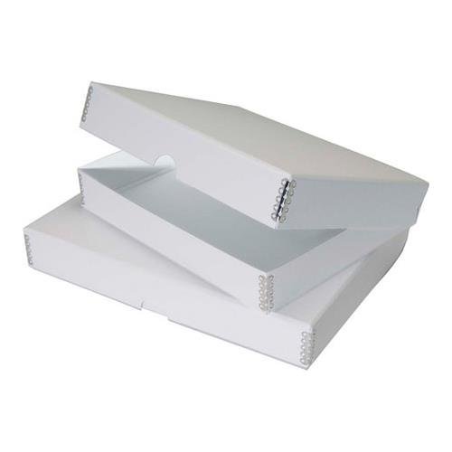 Amazon.com : Lineco 4x6" Clamshell Folio Storage Box, 3" Deep, Metal ...