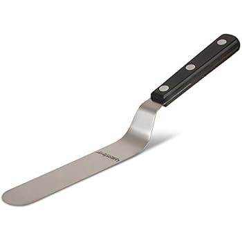 Amazon.com: LamsonSharp Narrow Offset Flexible Spatula, 4-Inch: Kitchen ...