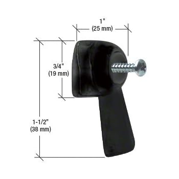 Right Hand Black Sliding Window Latch - Tools Products - Amazon.com