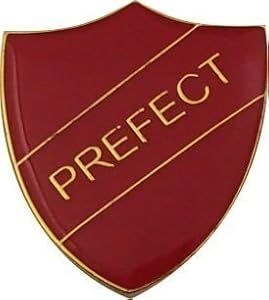 Prefect Badge (red) with FREE Postage: Amazon.co.uk: Office Products