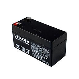 Amazon.com: 12V / 1.3Ah Sealed Lead Acid Battery with F1 (.187in ...