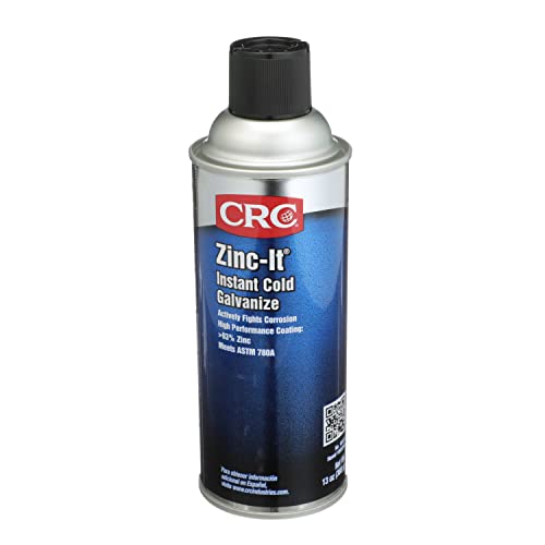 CRC Zinc-It Instant Cold Galvanize Zinc Rich Galvanize Coating 18412â ...