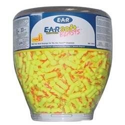 3M E-A-Rsoft Yellow Neon Blasts One Touch Dispenser Refill. (500 Pairs ...