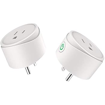 Smart Plug 2 Pack Wi-Fi Enabled Mini Smart Socket Compatible with ...