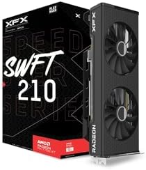 XFX Speedster SWFT210 Radeon RX 7700XT Gaming Graphics Card with 12GB GDDR6 HDMI 3xDP, AMD RDNA ...