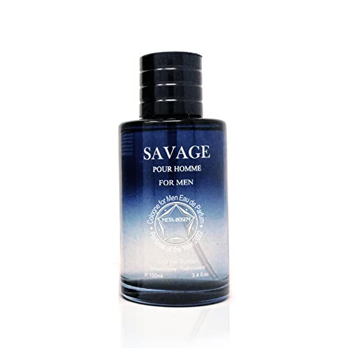 META-BOSEM Savage Cologne for Men, Eau de Toilette Natural Spray ...