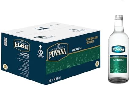 سعر Puvana Sparkling Water Medium 500 ml X 24 فى السعودية | بواسطة ...