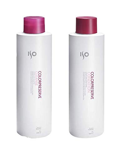 ISO Color Preserve Cleanse 33.8 Oz. Shampoo + 33.8 Oz. Conditioner ...