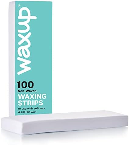 waxup Non-Woven Wax Strips 3x9, Disposable Large Waxing Strips to Use ...