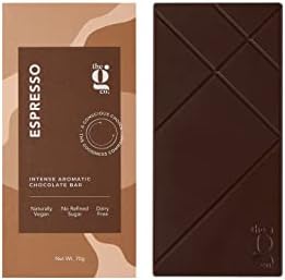The G Co. Espresso Vegan Chocolate Bar With No Refined Sugar - Dairy ...
