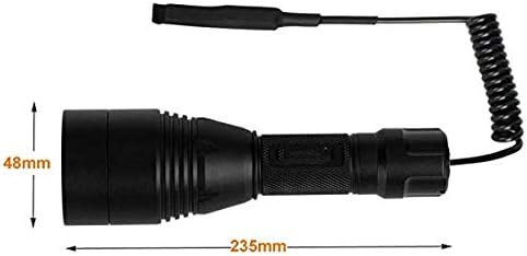 BESTSUN Green Hunting Torch, LED Torch with Green Light Tactical Coyote ...