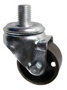 Jack Caster, 2-1/2" x 1-1/4" Steel Wheel Jack Caster - 250 lbs Capacity ...