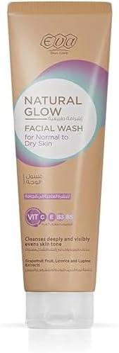 سعر Eva Skin Care Natural Glow Facial Wash for Normal to Dry Skin 100 ...