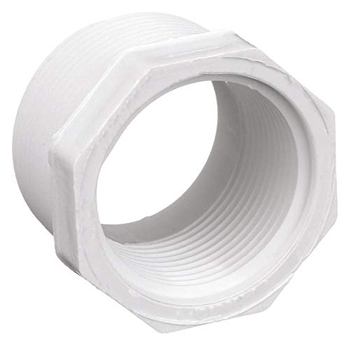3/4" MNPT x 3/8" FNPT PVC Reducing Bushing Sched 40: Amazon.com ...