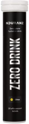 Nduranz Zero Drink Tablets, High-Performance Electrolyte Isotonic Drink, Zero Calorie ...