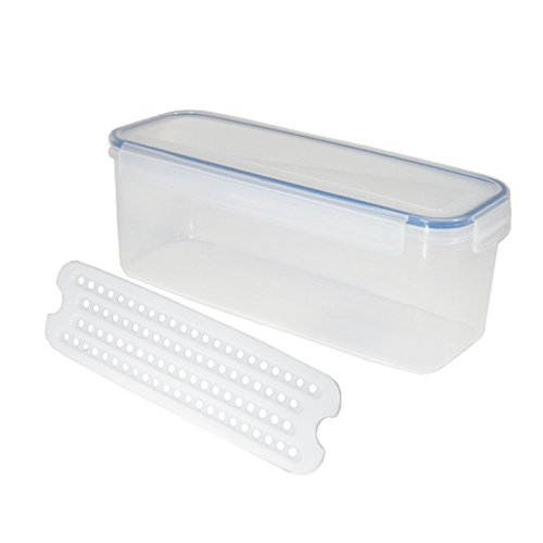 Komax Biokips Rectangular Air & Water Tight Food Storage Container 3.5 ...