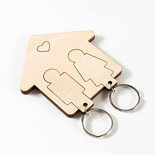 LAC Keychain For Boyfriend And Girlfriend | House Warming Gifts New ...