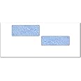 Amazon.com : #10 Double Window Envelope - ADP Tinted Security, 1000 ...