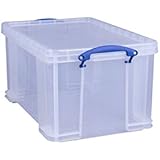Really Useful Storage Box 7 Litre Clear with Hobby Tray: Amazon.co.uk ...