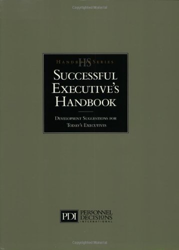 Successful Executive's Handbook: Gebelein, Susan H.: 9780972577007 ...