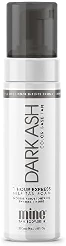 MineTan Dark Ash Self Tanner Mousse - Achieve a Streak-Free, Even ...