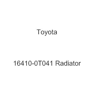 Amazon.com: Toyota 16410-0T041 Radiator: Automotive
