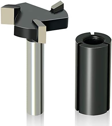 MEIGGTOOL Spoilboard Surfacing Router Bits, 1/4-Inch Shank Round Nose ...