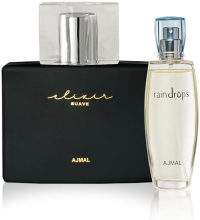 Ajmal Perfumes Elixir Suave EDP 100ml & Raindrops - Premium Fragrance ...