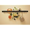 Amazon.com: Rogar Ultimate Wall Mounted Pot Rack Vertical/Horizontal in ...