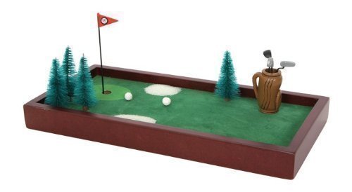 Mini Table Office Desk Golf Course Executive Toy Game Golfers Christmas ...