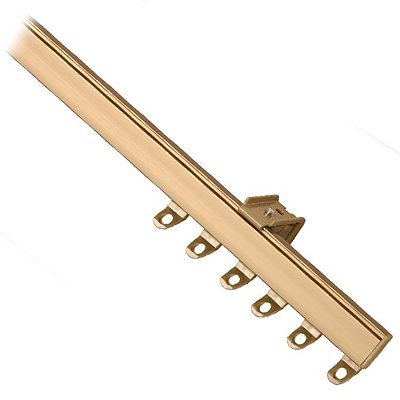 Speedy Fineline Curtain Track Set, Antique Brass, 200 Cm: Amazon.co.uk ...
