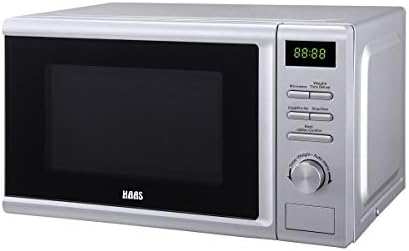 Haas 20 Liter 220/60Hz Digital Steel Microwave Oven with Push Button ...